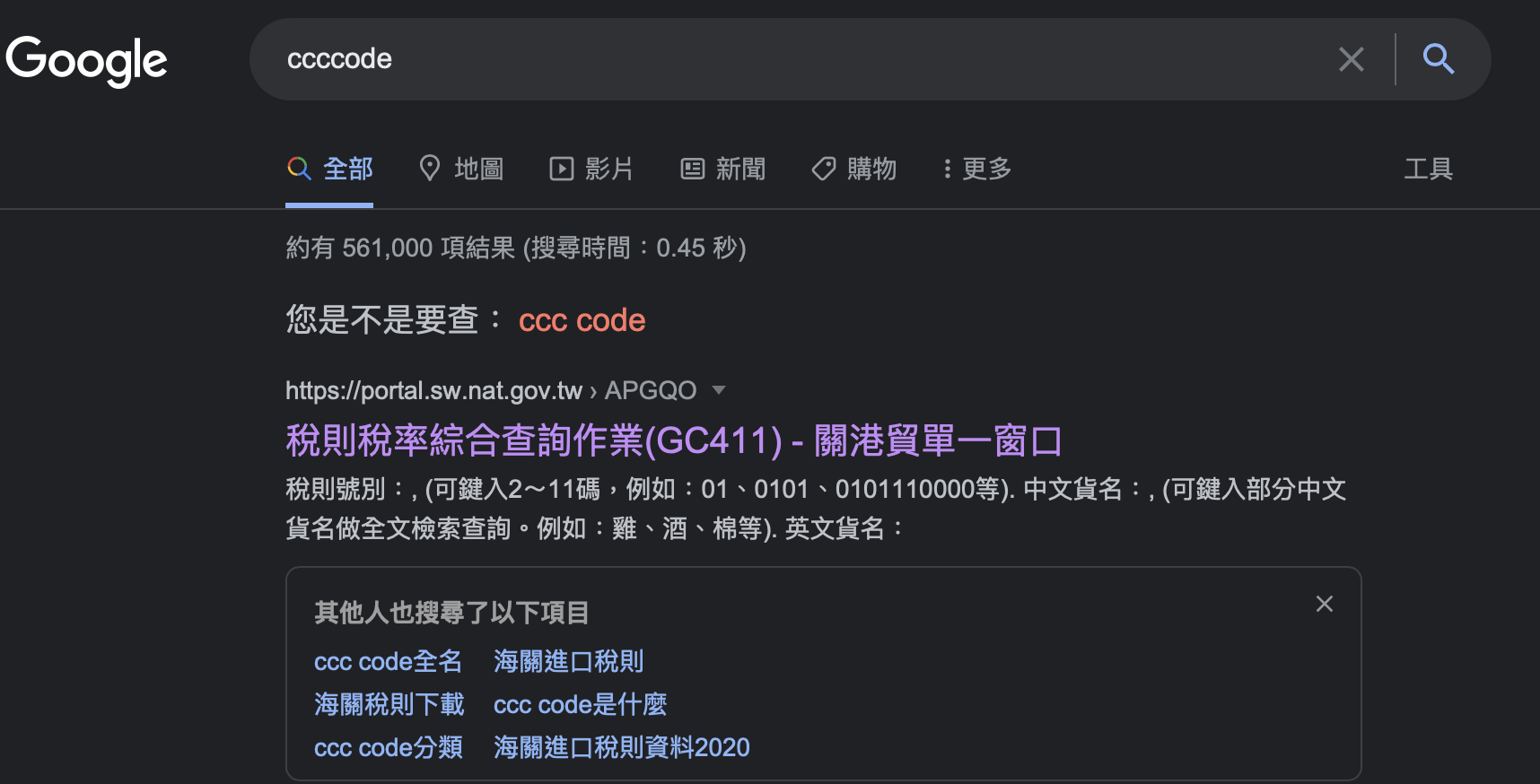 該如何查詢進口貨物稅則稅率？|談稅則CCC code - 小貓咪海運